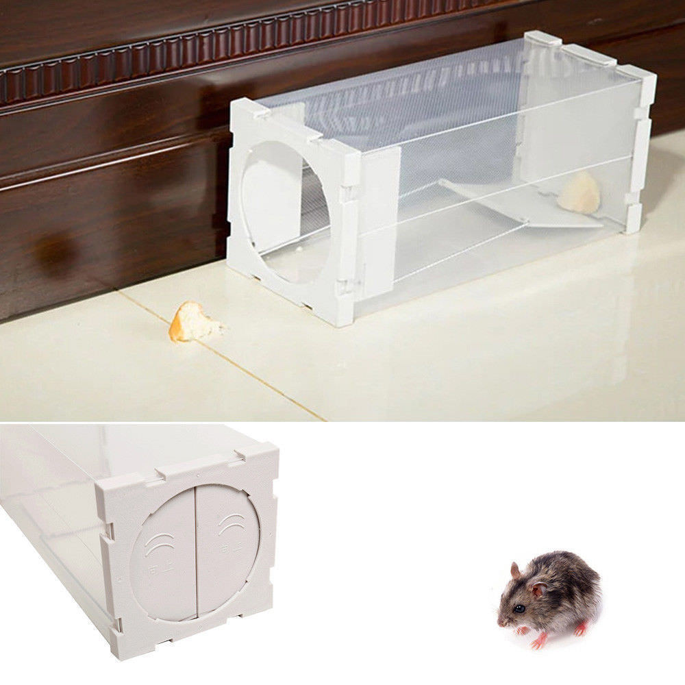 Home Restaurant Mouse Trap Humane Live Catcher Rat Vermin Rodent Cage ...