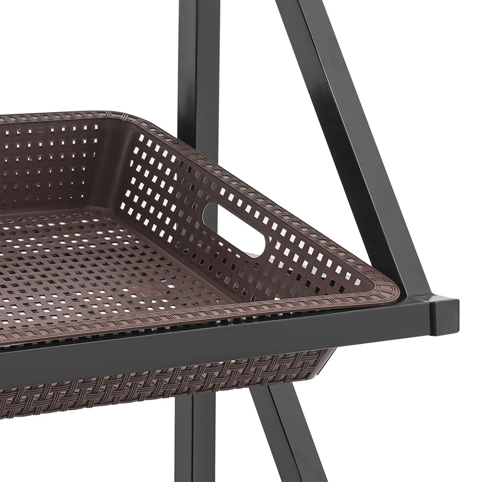 Retail Display Rack Market Shelf Fruit Vegetable Snack Basket With Five ...