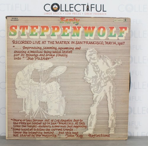 STEPPENWOLF - EARLY STEPPENWOLF - DUNHILL 1969 - VINYL LP RECORD 🔥 | eBay