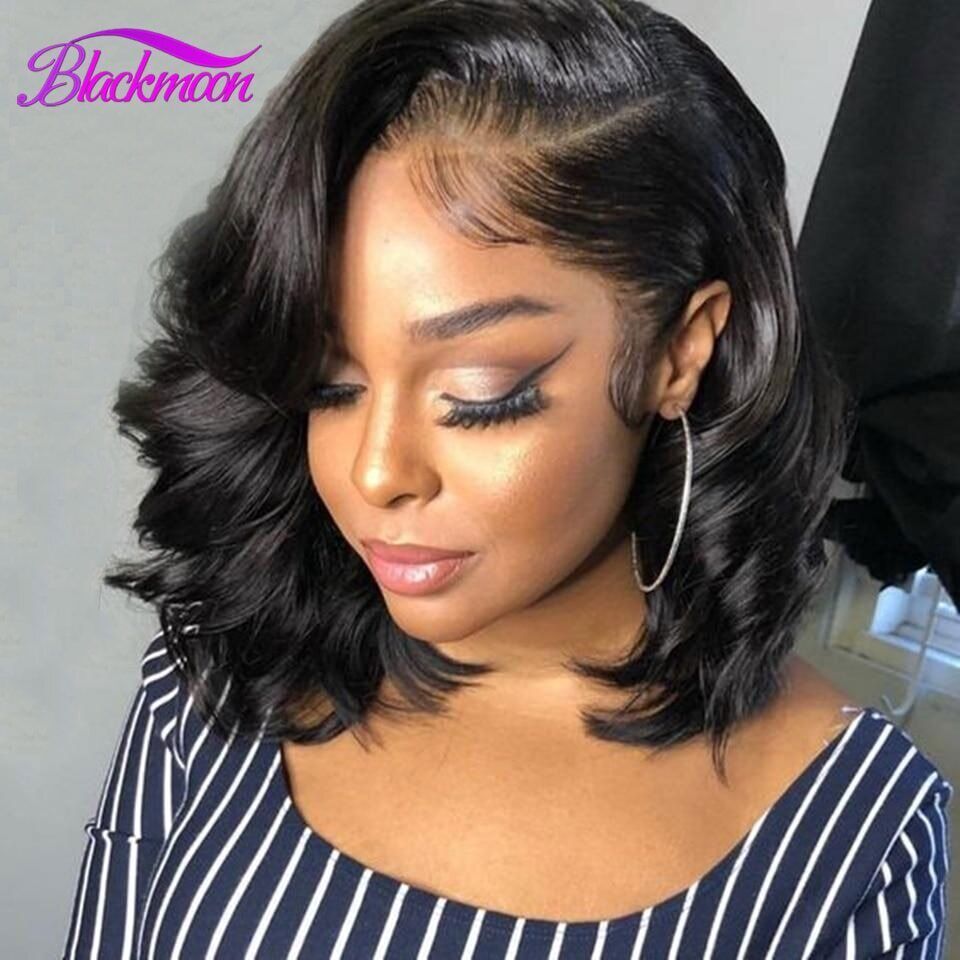 Brazilian Body Wave Hairstyles With Side Parts