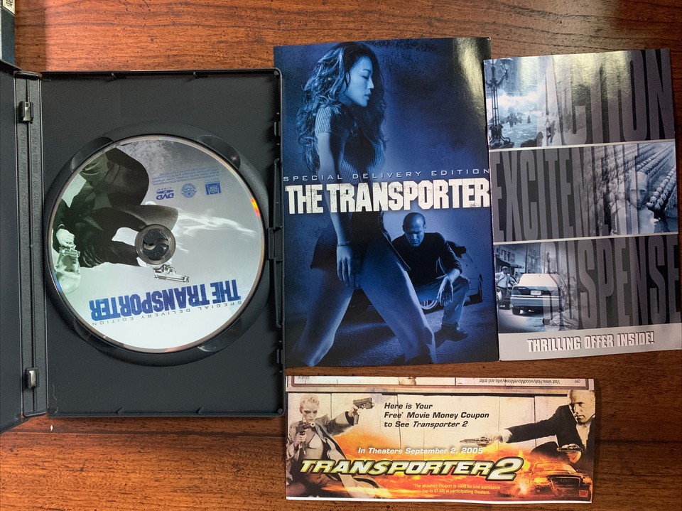 The Transporter (DVD, 2005, Special Delivery Edition) WS 24543203667| eBay