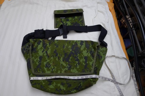 Custom made order in San Francisco ZUGSTER Cadpat messenger bag and kit ...