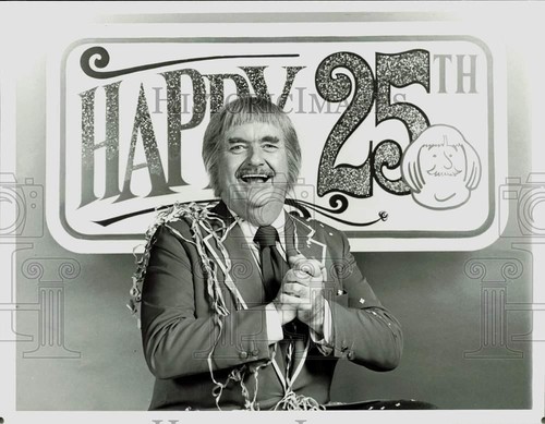 Press Photo Bob Keeshan (Captain) appears on "Good Evening, Captain" on ...