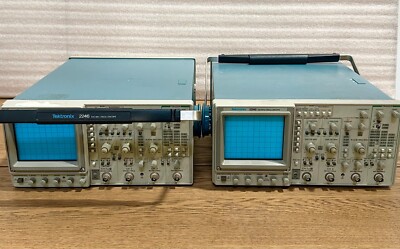 LOT OF 2 TEKTRONIX 2246 100 MHz OSCILLOSCOPE | eBay