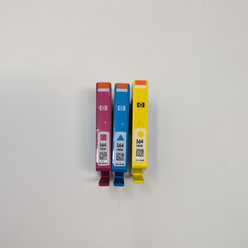 Genuine HP 564 Tri Color Ink Cartridges Magenta, Cyan, Yellow new out ...
