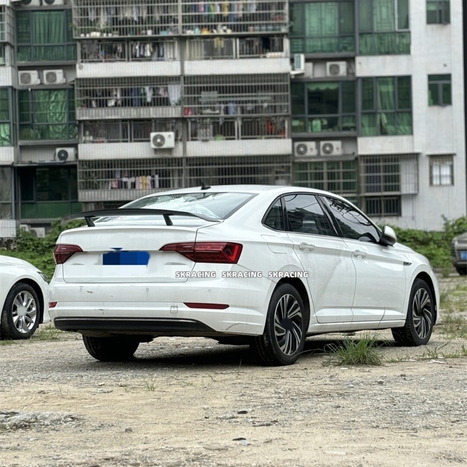 For 2019-2021 Sedan VW Jetta GLI Real Carbon Fiber Rear Trunk Lip ...