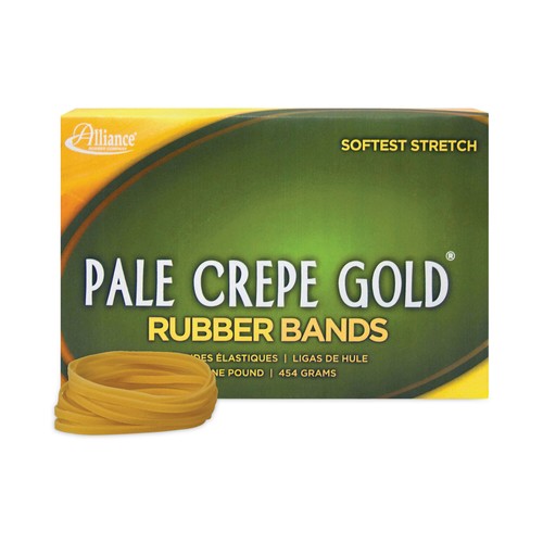 Alliance Pale Crepe Gold Rubber Bands, Sz. 32, 3 x 1/8, 1lb Box | eBay