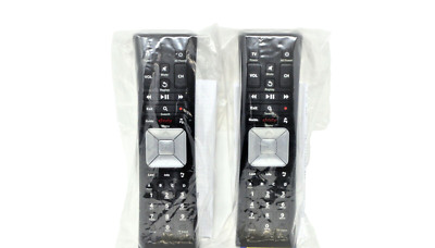 2 x Xfinity Comcast XR5 RF Remote Control For Receivers & SetTop Boxes ...