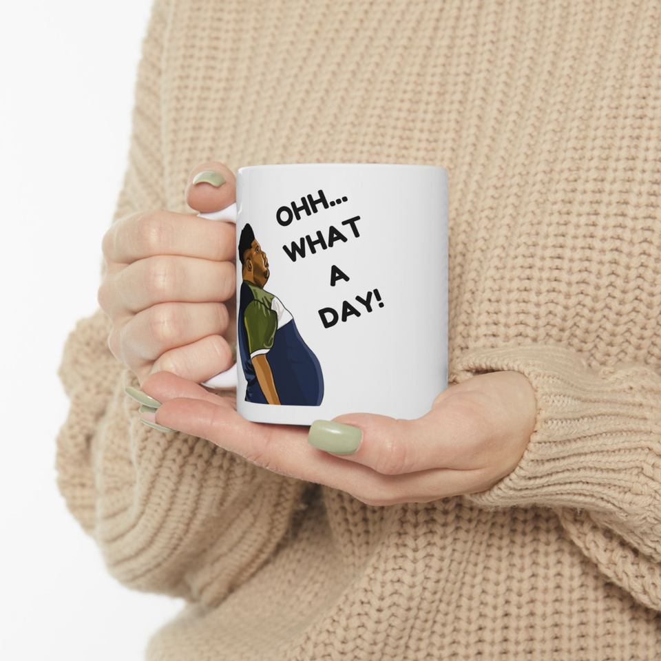Novelty Harvey Price Oh What a Day Mug 11oz Ceramic | eBay UK
