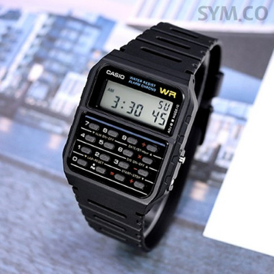 Casio Mens Watch CA-53W-1Z CA-53 Casio Retro Men Calculator Original ...