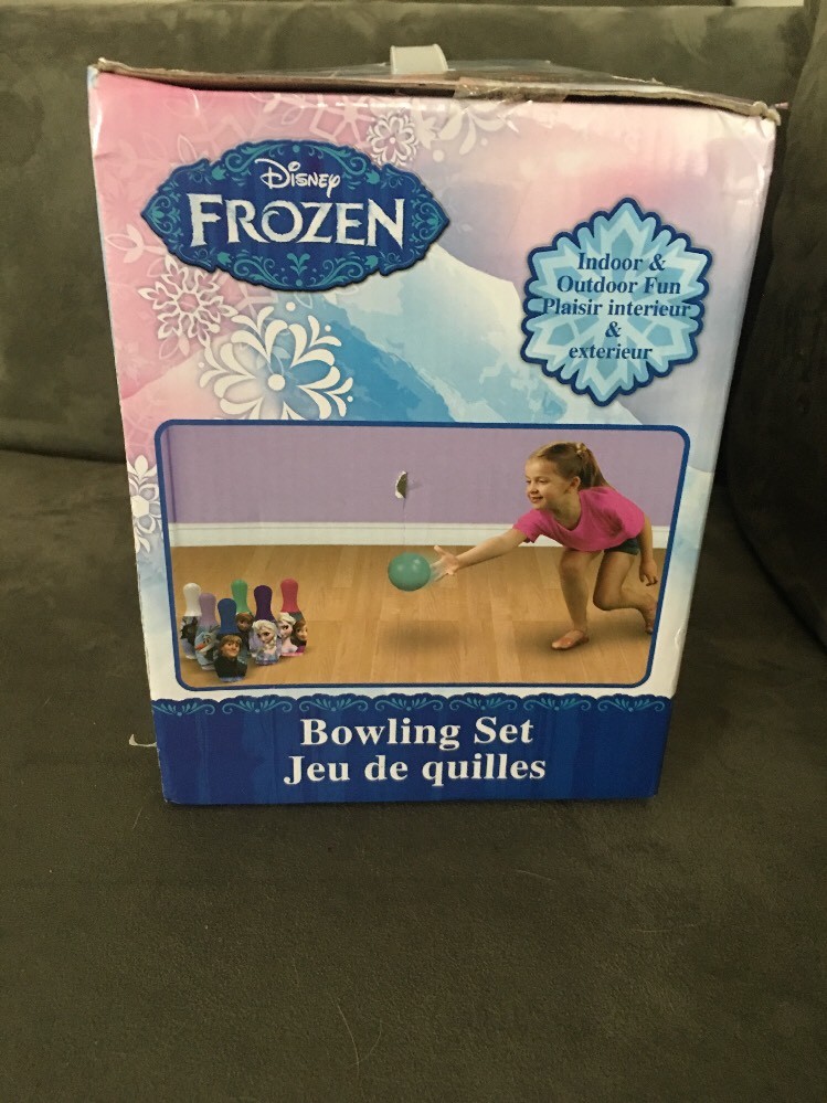 Disney's FROZEN Bowling Set Toy - 6 Pins + 1 Ball NEW | eBay