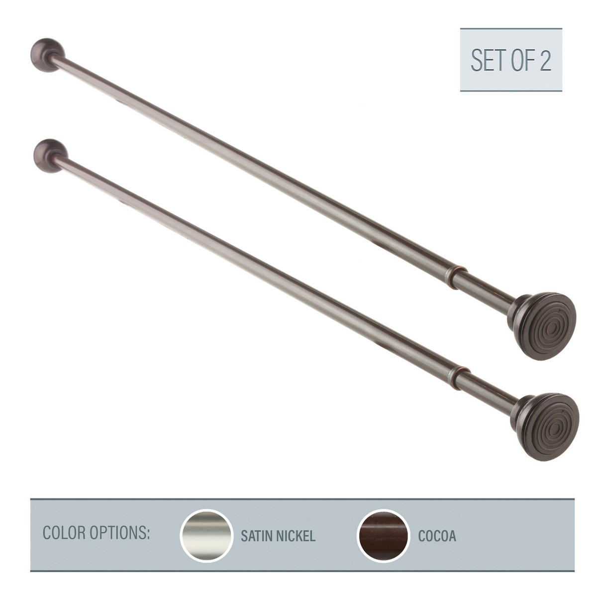 Decorative Spring Tension Rods Curtains Rod At ₹ 40/running Feet