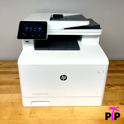 HP LaserJet Pro MFP M477fnw All-in-One Laser Printer - FULLY TESTED ...