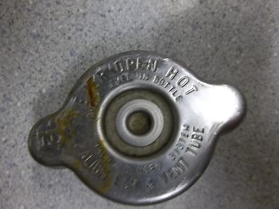 Metal "Never Open Hot" "Radiator Cap *FREE SHIPPING* | eBay