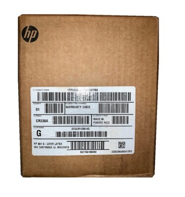 Hp Latex 3000 3100 3500 / Cr336a No 881 Light Magenta 5000ml Ink ...