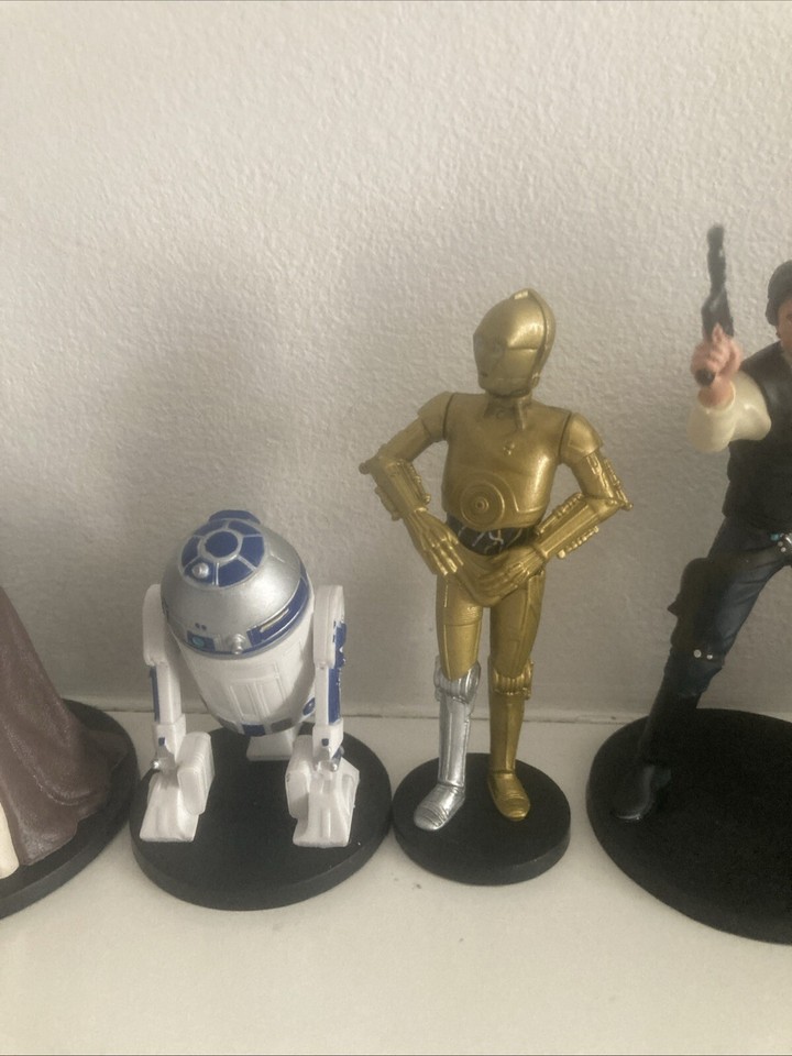 Star Wars Disney x6 Collectable Figures Bundle | eBay UK