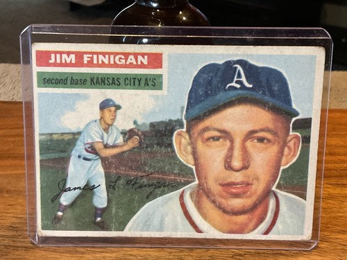 1956 Topps Baseball Card # 22 Jim Finigan - Pittsburgh Pirates EX | eBay