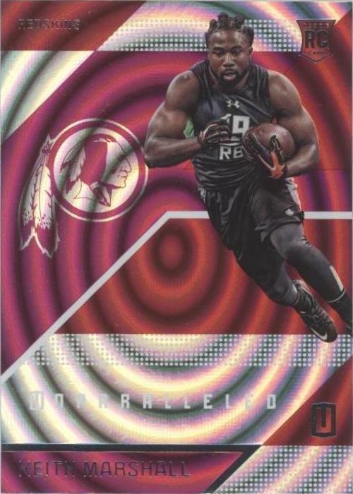 2016 Panini Unparalleled - Rookie Keith Marshall #174 Purple (RC) for ...