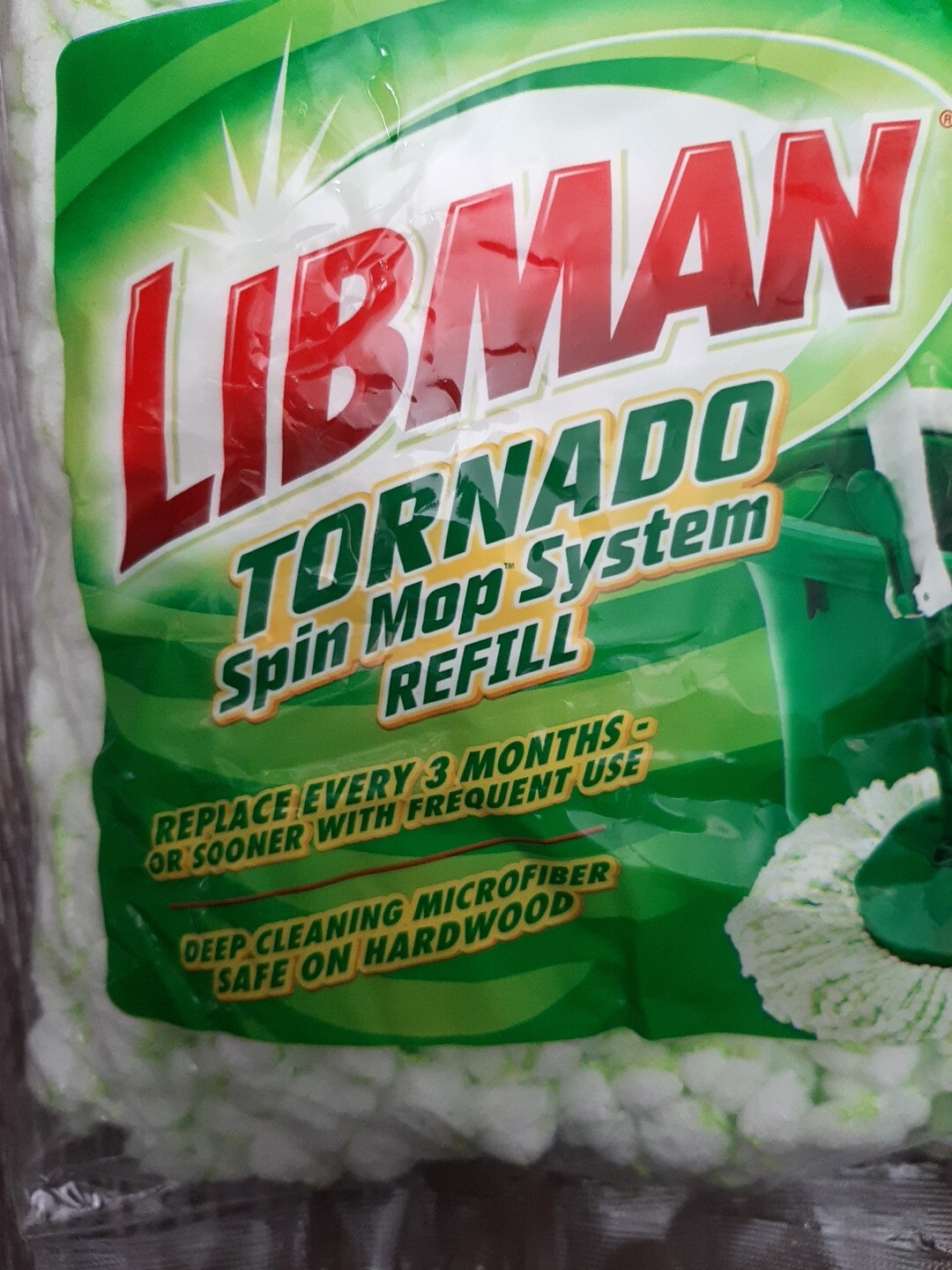 LIBMAN TORNADO SPIN MOP SYSTEM REFILL Deep Cleaning Microfiber # 01284 | eBay