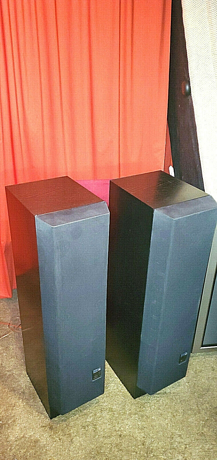 KEF MODEL 105/3 4- WAY REFERENCE VINTAGE SPEAKERS PAIR Professionally ...
