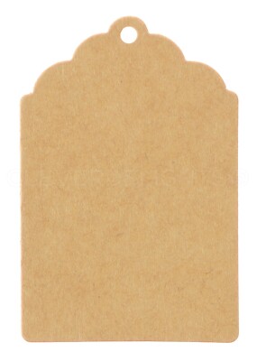 Kraft Brown Gift Tags - 2.25" x 1.5" - Small Paper Price Tag - 100 500 ...