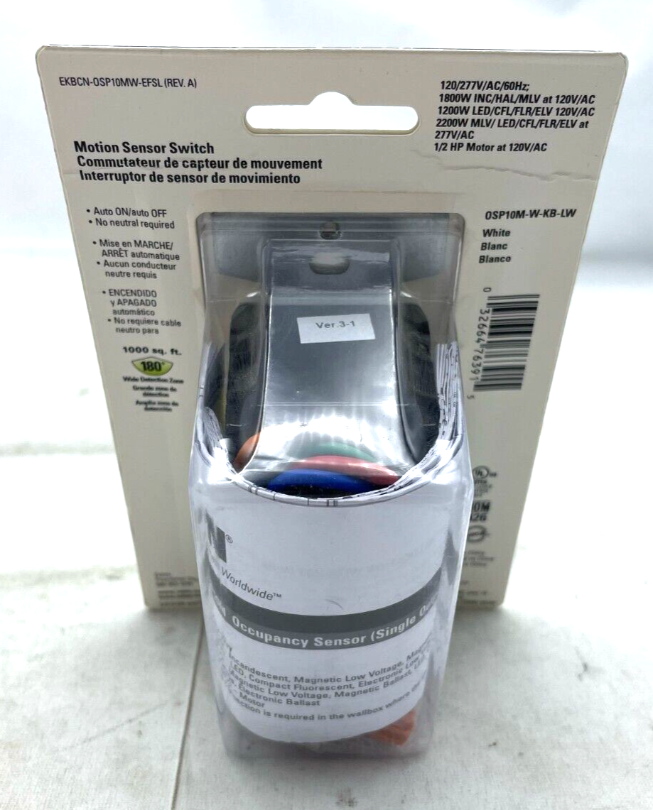 Eaton Motion Sensor Switch OSP10M (c5-1) for sale online | eBay