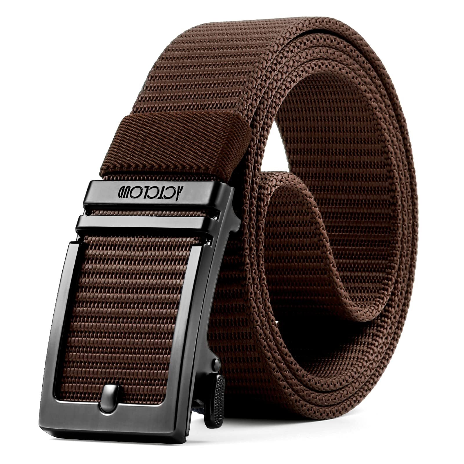 Ratchet Belts for Men, Tactical Gun Belt Nylon Web Golf Belt with ...