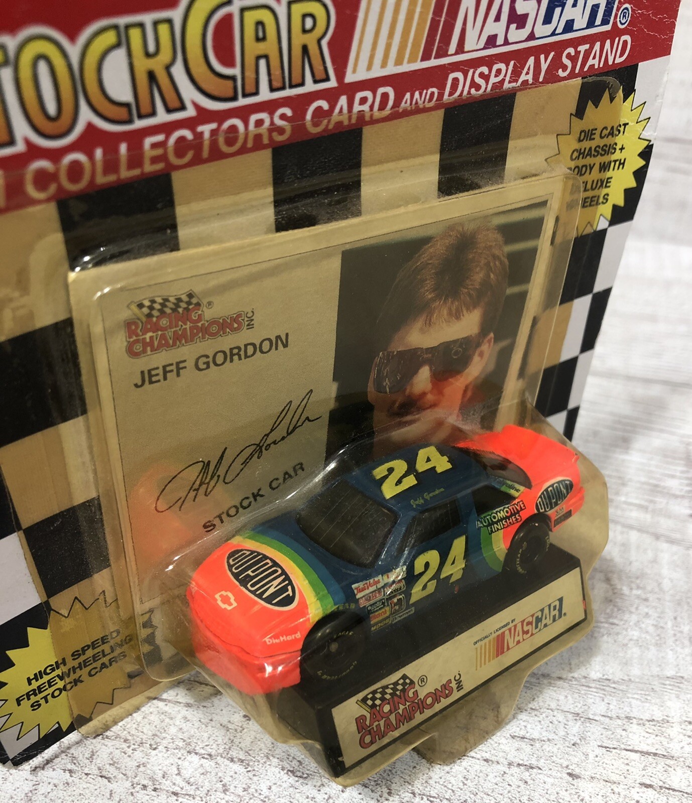 (Lot Of 2) Racing Champions 1993 1995 Edition Jeff Gordon DuPont #24 ...