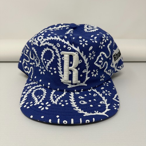 Rhude Rhepurposed R Blue Bandana SnapBack Trucker Hat Cap | eBay