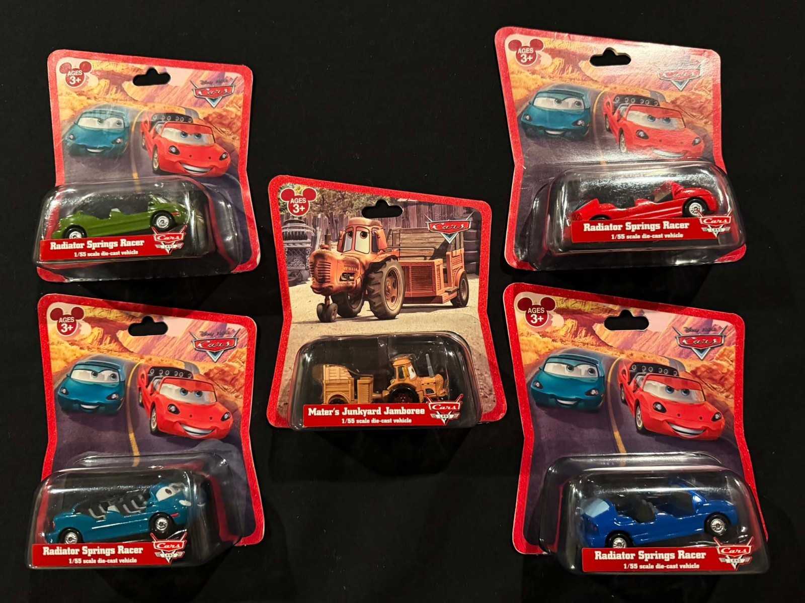 Disney Pixar Cars Land 2012 Lot of 5 Radiator Springs Racers, Junkyard ...