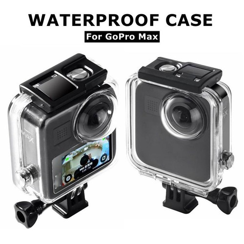 40M Waterproof Housing Shell Diving Case For GoPro Max 360 Panoramic ...