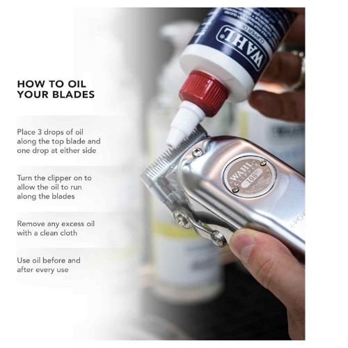 Wahl Clipper Oil, Blade Oil for Hair Clippers, Beard Trimmers and ...