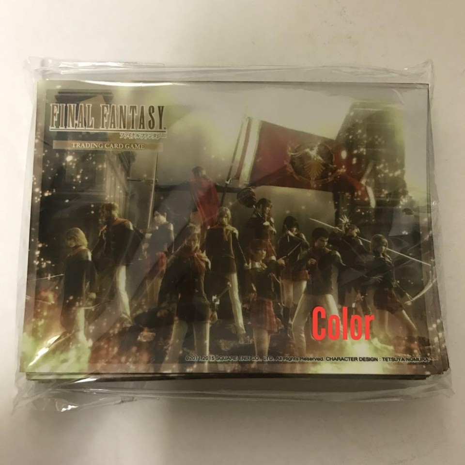 Final Fantasy Type-0 Class Zero Novelty Sleeve Fftcg | eBay