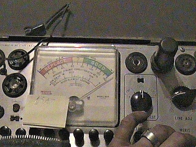 6SA7 Raytheon Pre-war WWII amplifier Valves Photos of testing good NOS ...