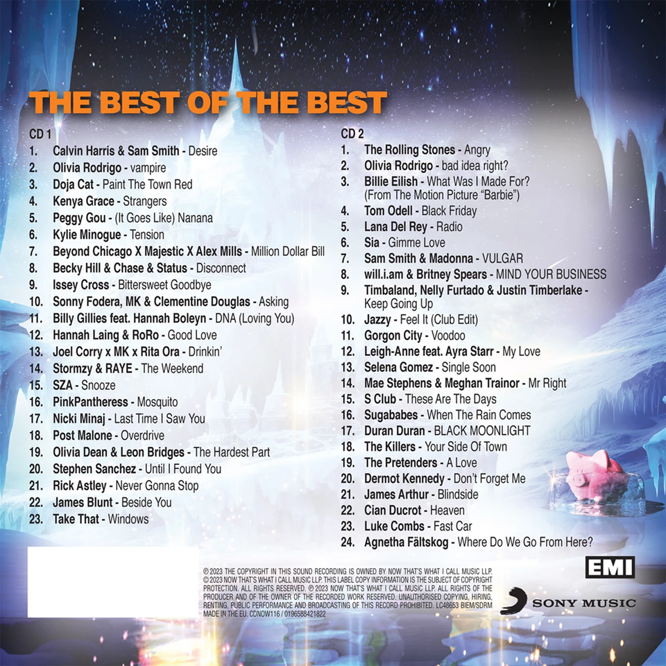 NOW That's What I Call Music! 116 - Various Artists (NOW) 2CD Album ...