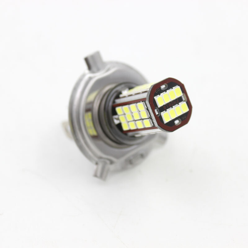 DC 6V 56SMD H4 LED Lamp Motorcycle Headlight Bulb 10W 850LM White High ...