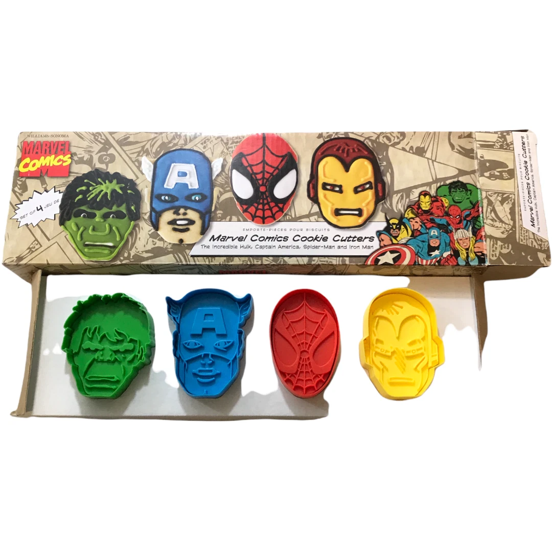 Marvel Cookie Cutters