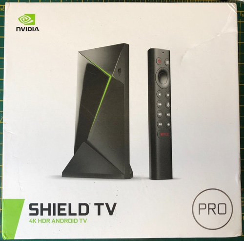 NVIDIA Shield TV Pro 4K HDR Ready Media Streamer - Black for sale ...