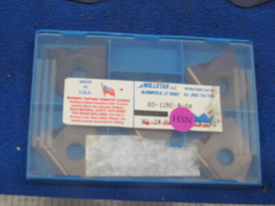 (5) New Millstar BD-1250-R-04 HSN Carbide Inserts N-293 | eBay
