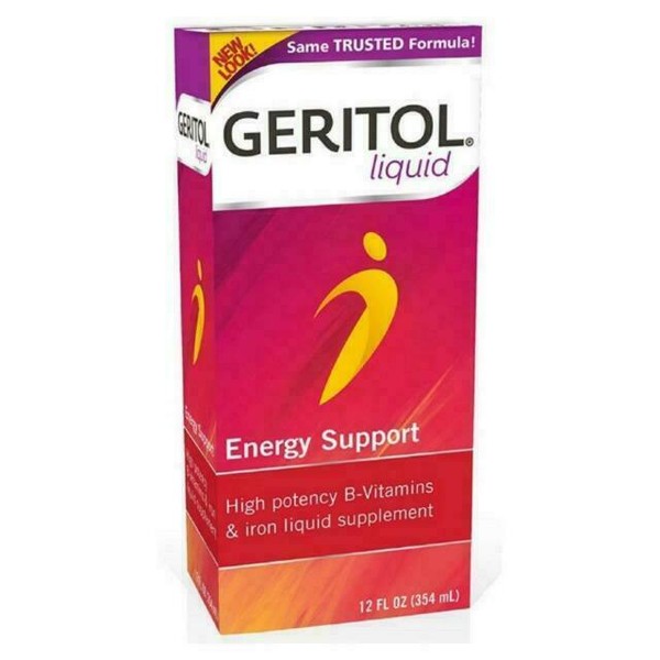 Geritol 18 mg Liquid High Potency Vitamin and Iron Supplement - 12oz ...