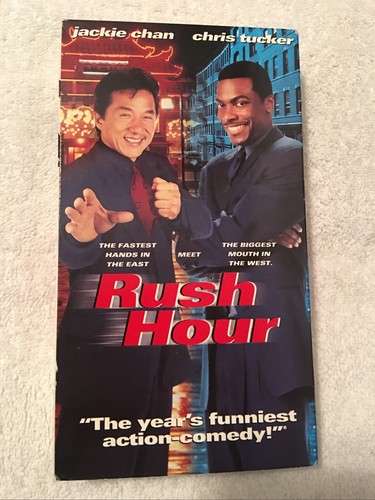 Rush Hour (VHS, 1999) Jackie Chan, Chris Tucker 794043468735| eBay