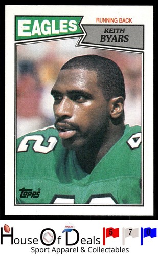 1987 Topps #297 Keith Byars Philadelphia Eagles Football card | eBay