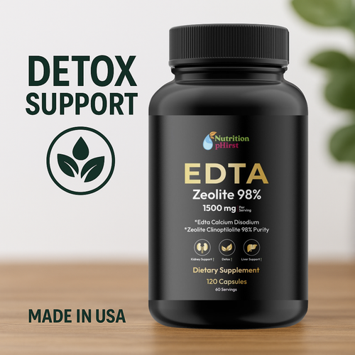 Edta supplement 1500 mg Calcium Disodium EDTA 120 Caps Free ship US. | eBay