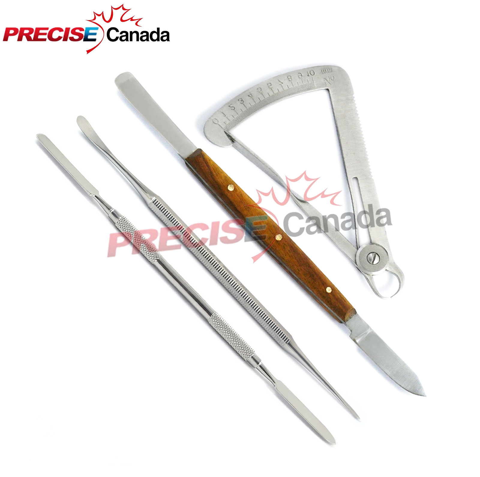 DENTAL IWANSON CROWN CALIPER GAUGE, BEALE CARVER, CEMENT SPATULA ...