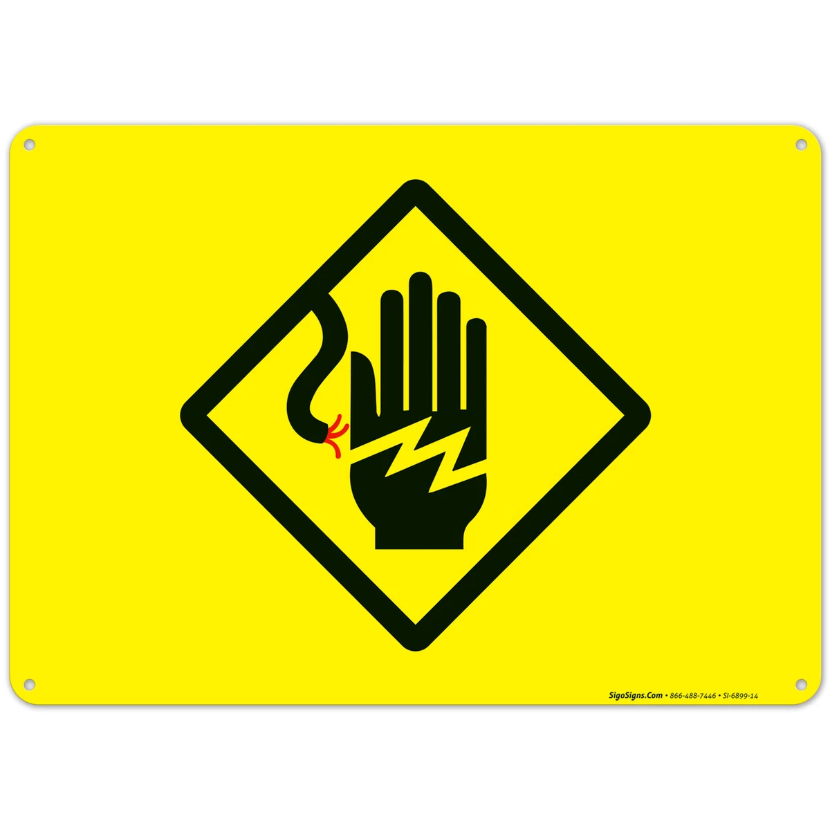 Electric Shock Sign