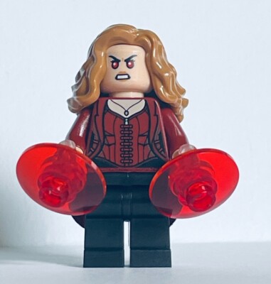 LEGO Marvel Minifigure Scarlet Witch Wanda Maximoff 76266 Endgame Final ...