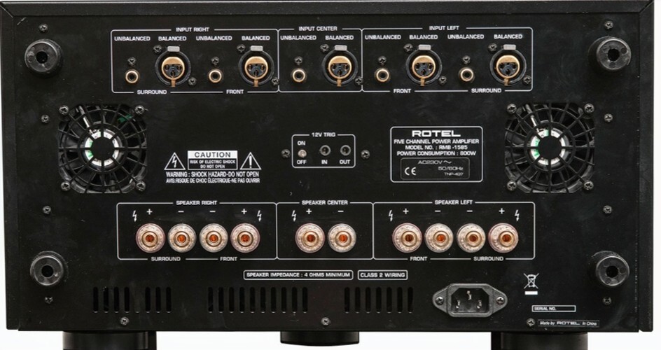 Rotel RMB-1585 5-Channel Power Amplifier | eBay