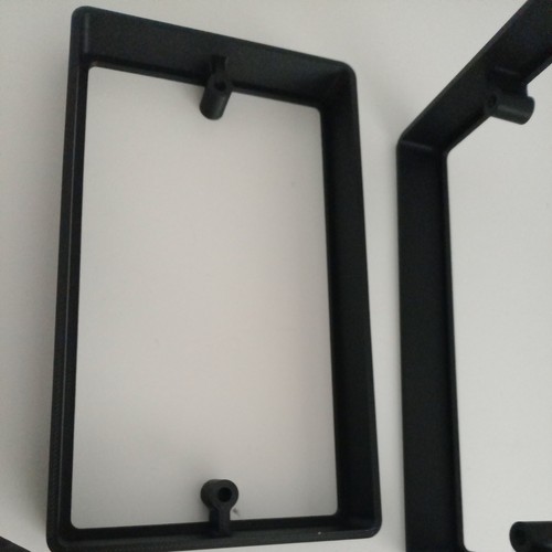 2-Gang Socket Switch Spacer -3 X 15mm, - BLACK SLIGHT FAULT Back Box ...