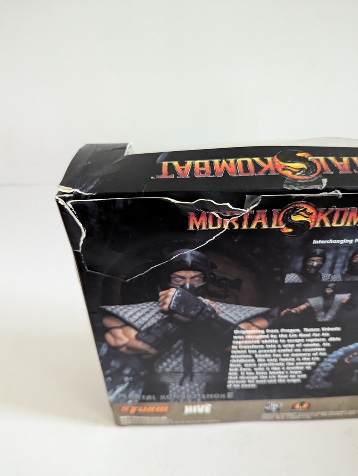 Storm Collectibles Mortal Kombat Smoke Action Figure Clean Version 1:12 ...