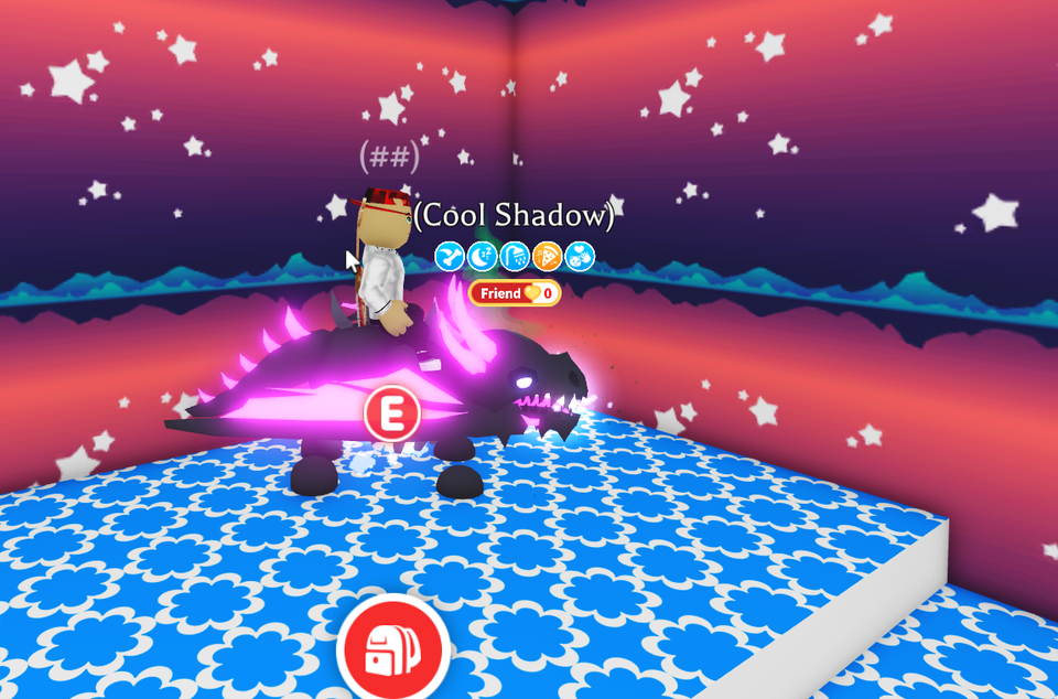 Mega Neon Shadow Dragon MFR (Mega Fly Ride) + Mega Neon Cow |ADOPT PETS ...